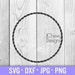 Cruise Rope Frame SVG Monogram Frame Svg Circle Monogram Svg Cruise ...
