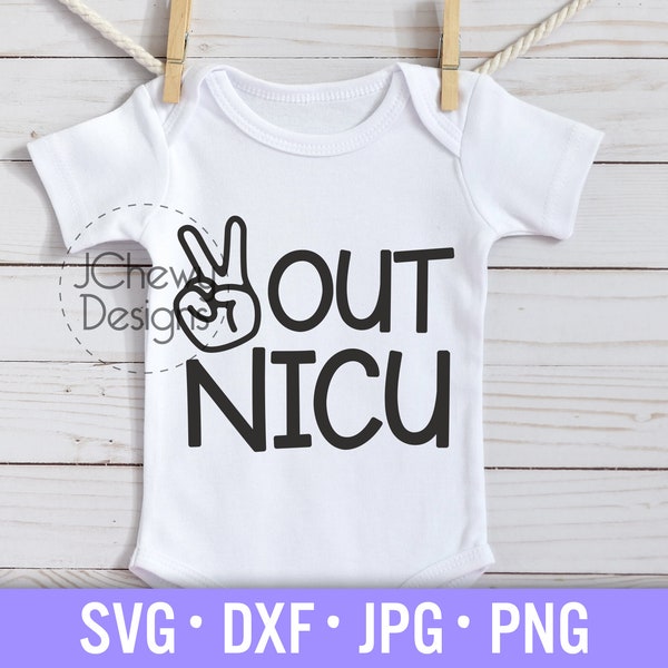 Peace Out Nicu Svg - Etsy