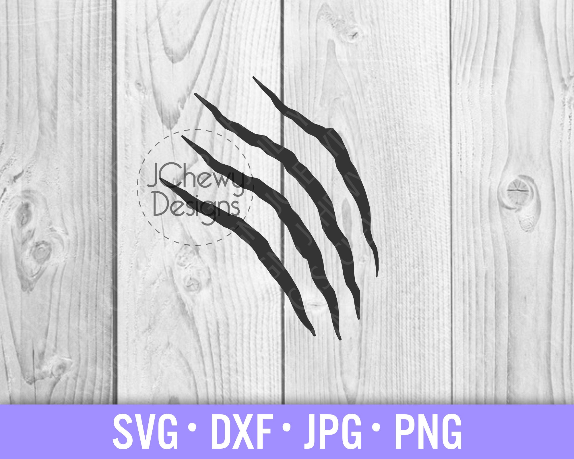 Claw Marks SVG - Scratches Svg - Dinosaur Svg - Cheetah Svg - Svg, Dxf ...