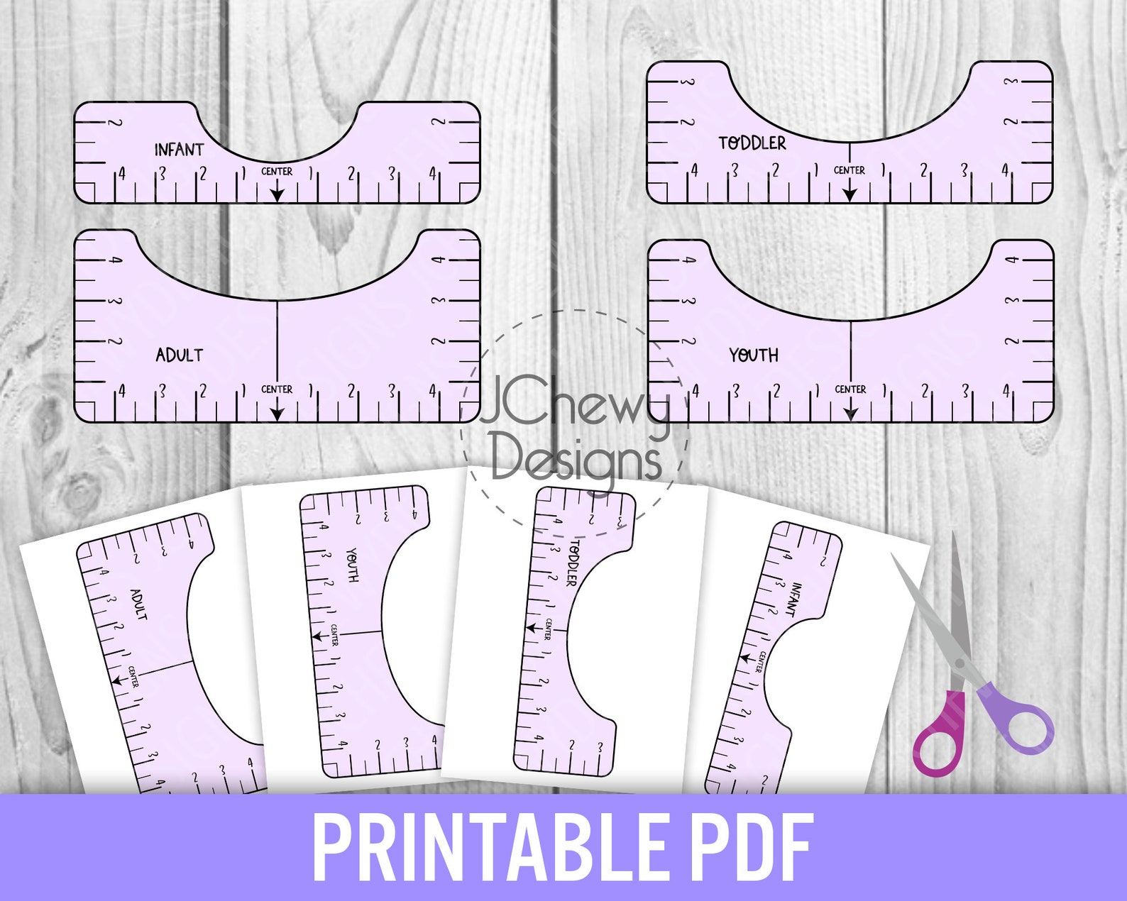 Shirt Alignment Guide Printable PDF Download Printable Download - Etsy