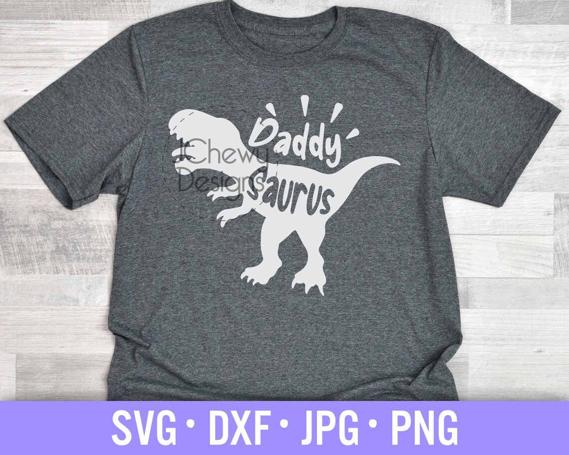 Daddy Saurus SVG - Dad Svg - Dad Life Svg - Dinosaur Dad Svg - Svg, Dxf ...