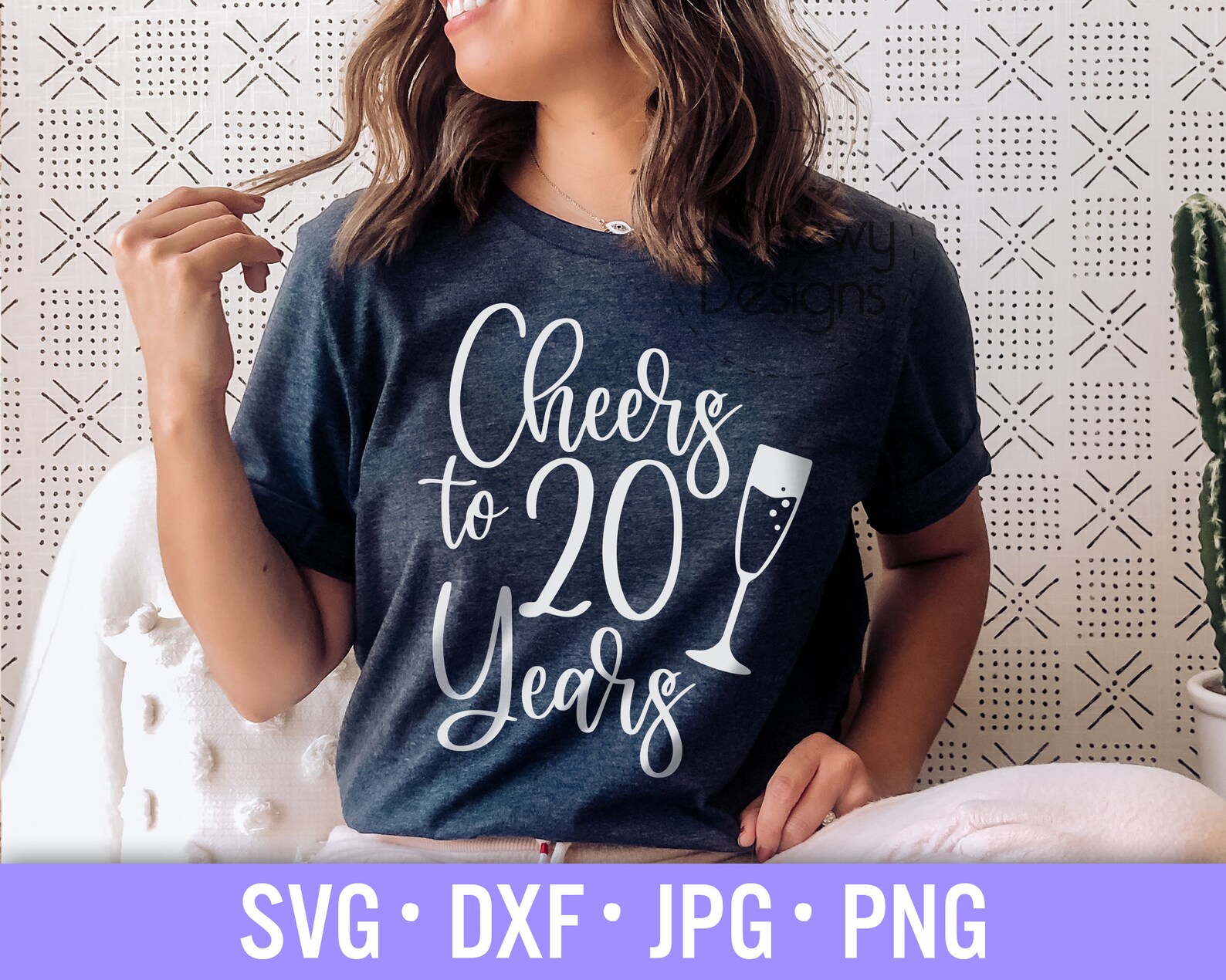 Cheers to 20 Years SVG 20th Birthday Svg 20 and Fabulous Svg Twenty ...