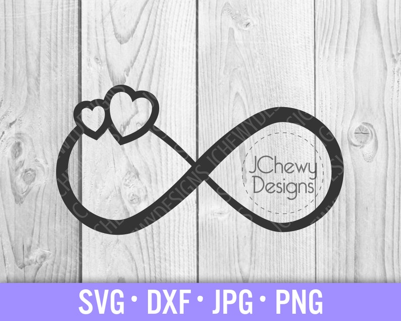 Infinity Loop Hearts SVG Infinity Loop Svg Endless Love | Etsy