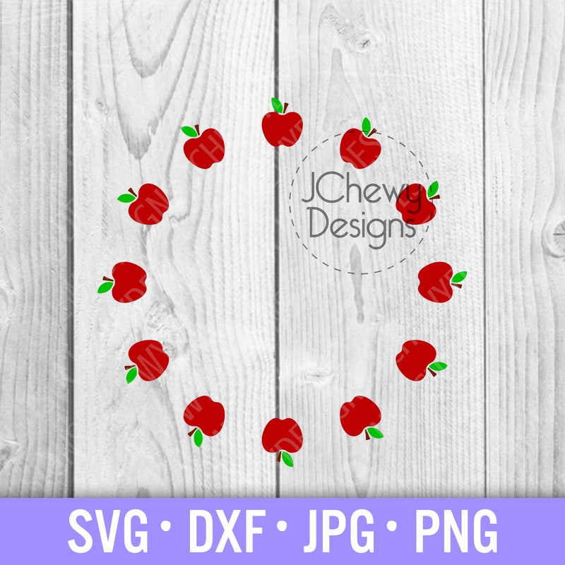 Apple Monogram - Etsy