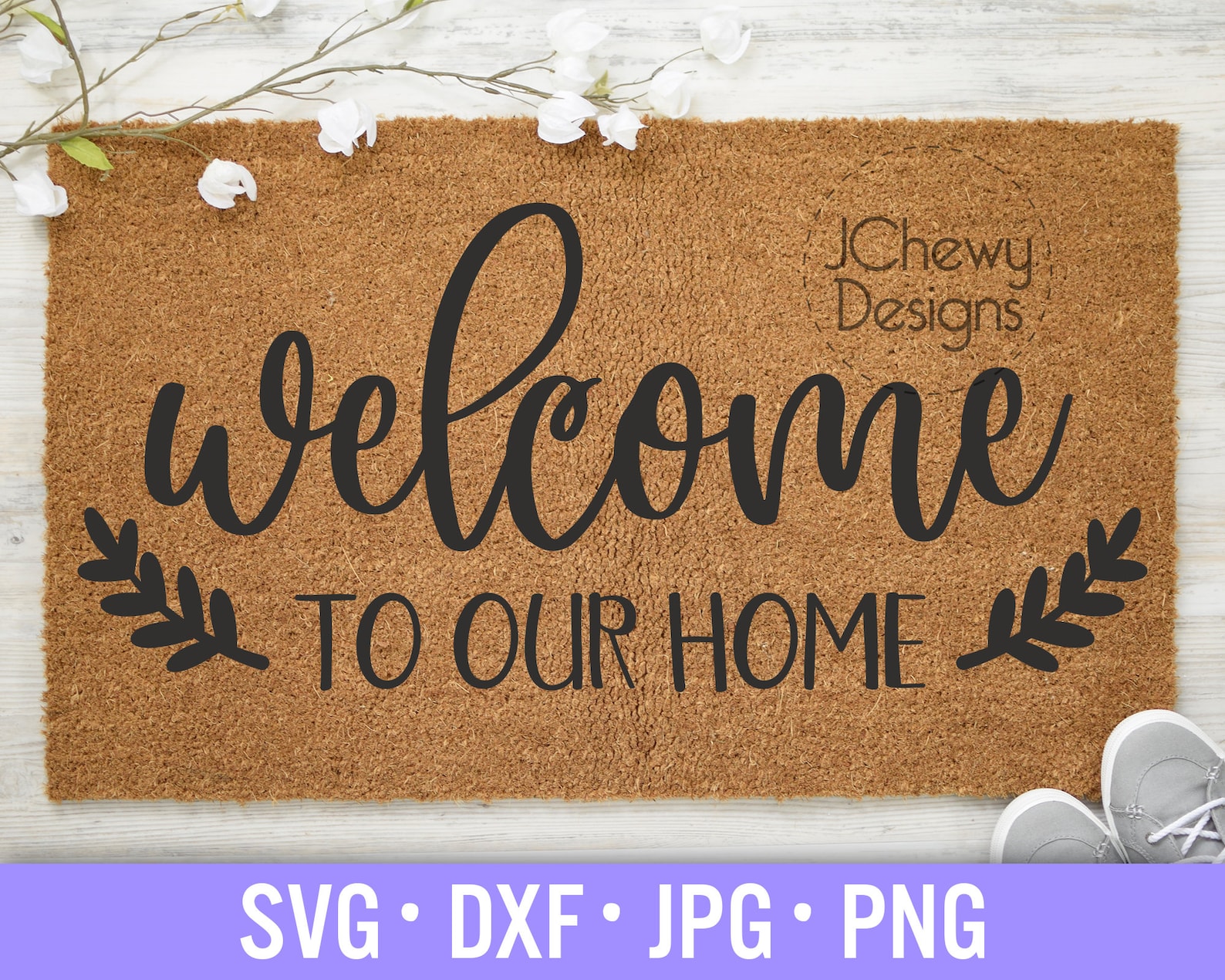 Welcome to Our Home SVG Welcome Mat Svg Farmhouse Sign Svg | Etsy