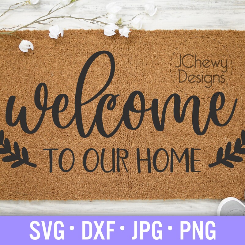 Welcome Mat Svg - Etsy