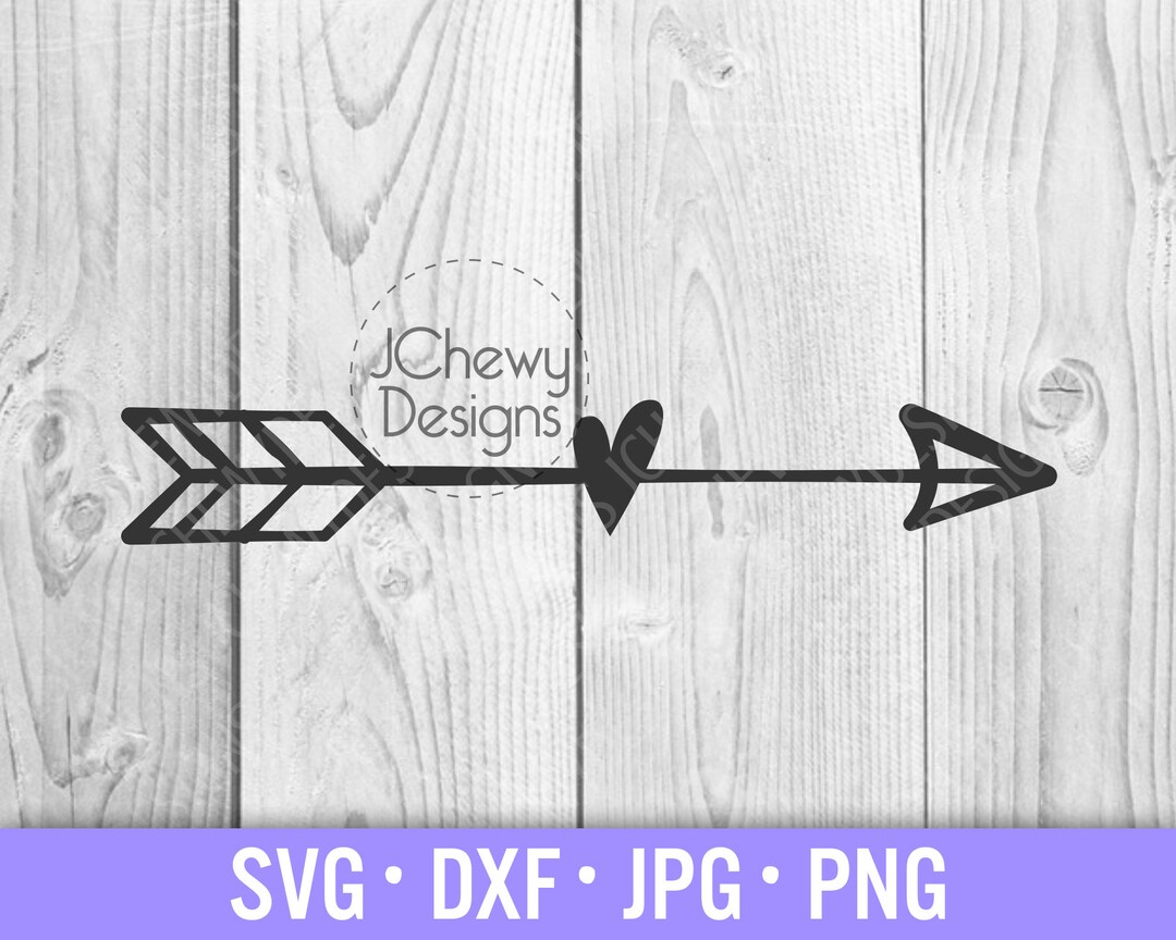 Love Arrow SVG Heart Arrow Svg Arrow Svg Love Svg Svg, Dxf, Png, Jpg - Etsy