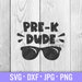 Pre-k Dude SVG - Back to School Svg - Preschool Svg - Ready to Crush ...