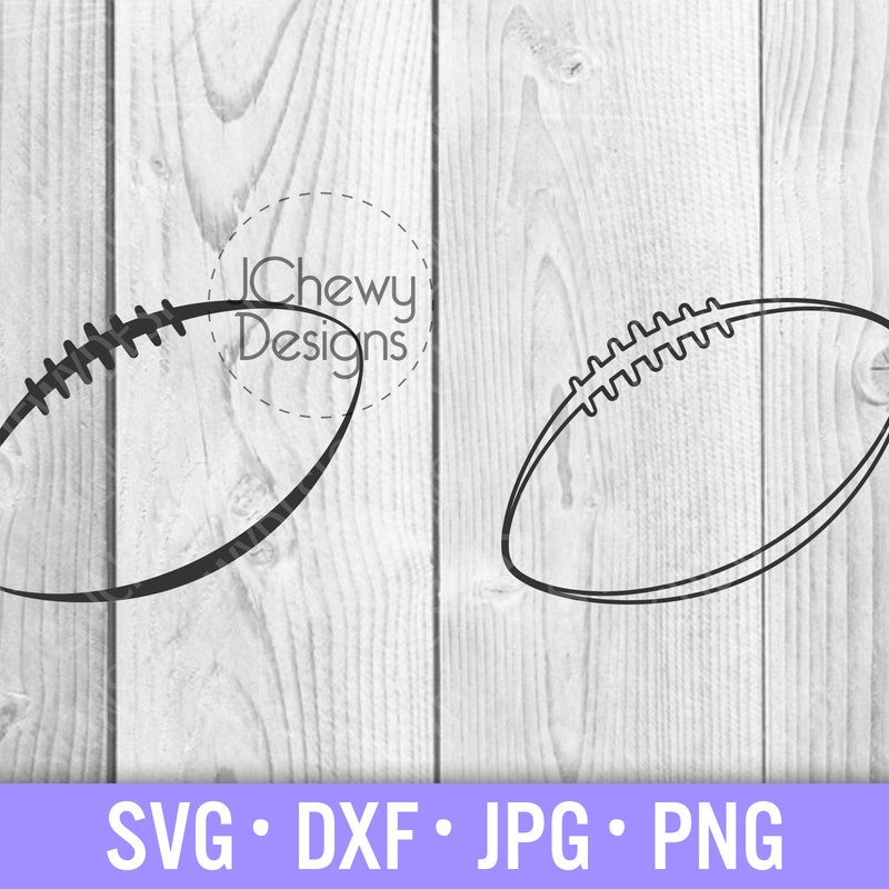 Football Outline Svg - Etsy