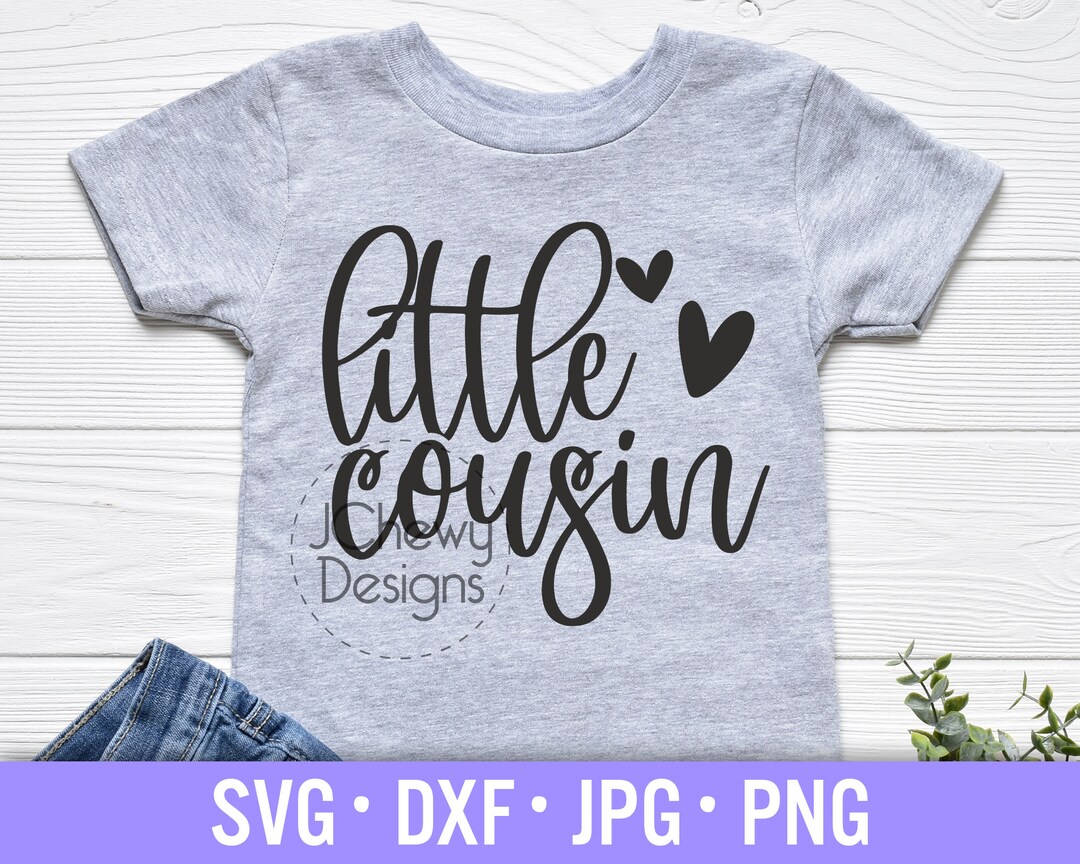 Little Cousin SVG - Cousin Svg - Family Svg - Cousin Crew Svg - Svg ...