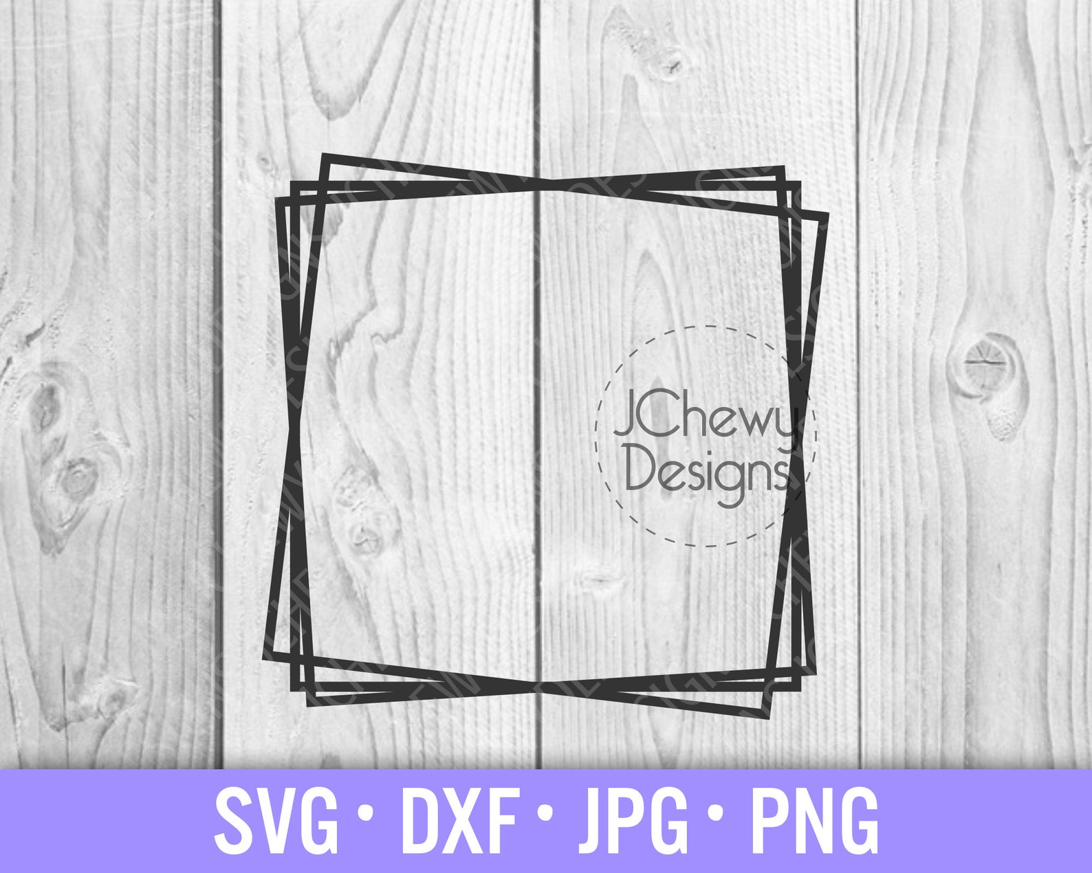 Squares Monogram Border SVG Monogram Frame Svg Square | Etsy