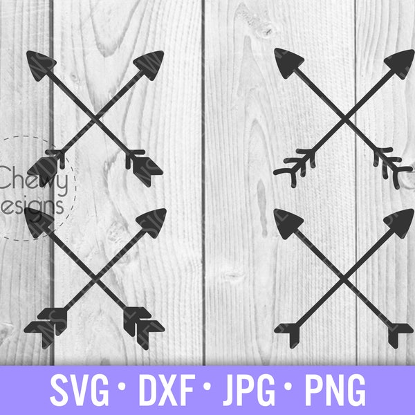 Cross Arrow Svg - Etsy