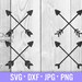 Crossed Arrows SVG - Arrow Svg - Arrows Svg - Crossed Arrow Svg - Svg ...