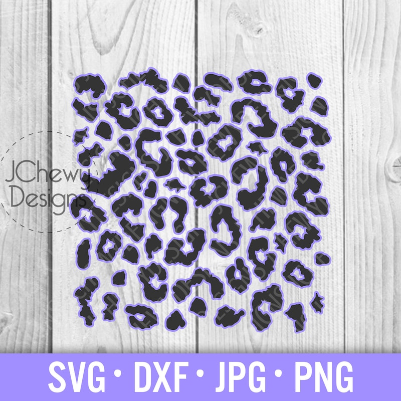 Leopard Pattern Svg - Etsy UK