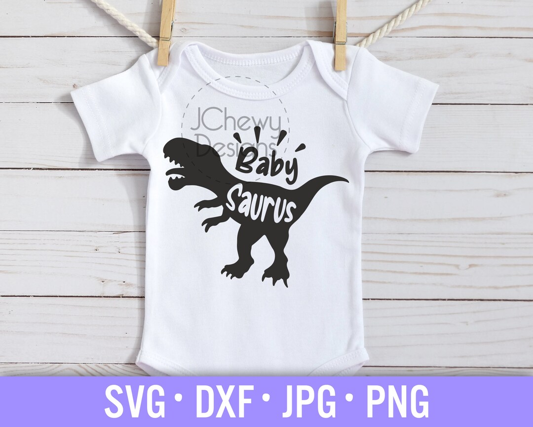 Baby Saurus SVG - Baby Boy Svg - Baby Girl Svg - Baby Svg - Svg, Dxf ...