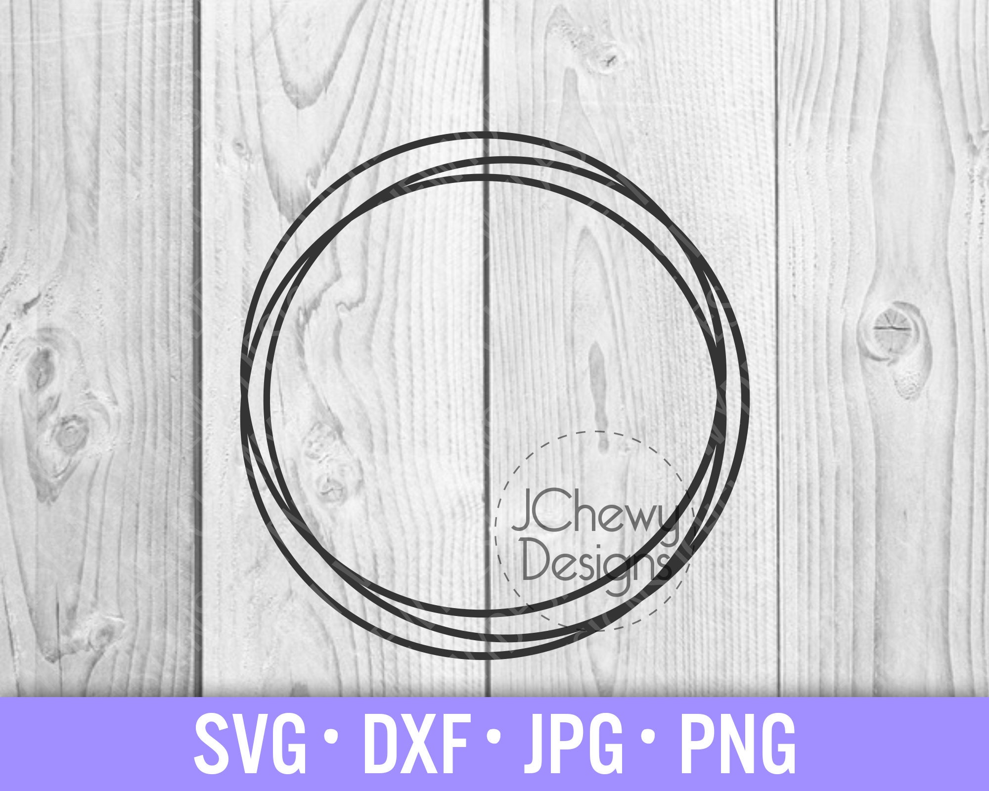 Circle Monogram Border SVG Monogram Frame Svg Circle | Etsy