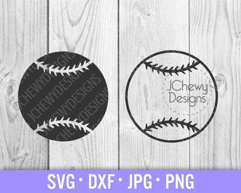 Baseball SVG Baseball Outline Svg Sports Svg Baseball - Etsy