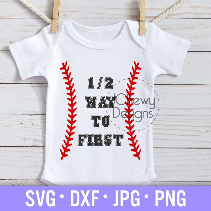 1/2 Way to 1 Onesie - Etsy