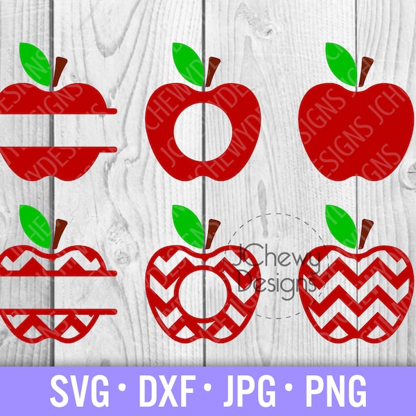 Chevron Apple - Etsy