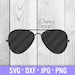 Aviator Sunglasses SVG - Aviator Svg - Aviators Svg - Sunglass Svg ...