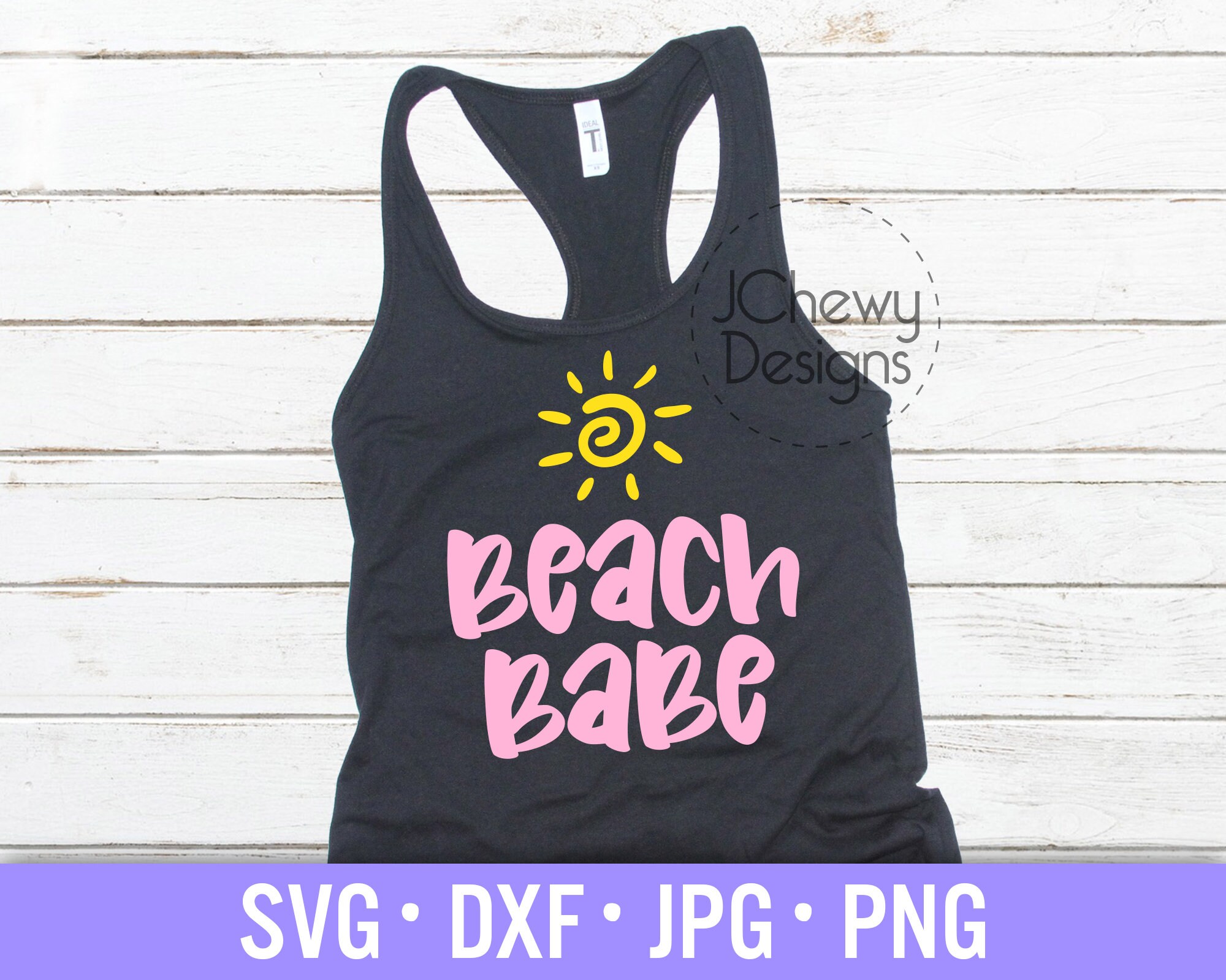 Beach Babe SVG - Beach Life Svg - Summer Svg - Vacation Svg - Svg, Dxf ...