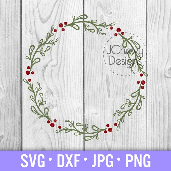 Mistletoe Svg - Etsy