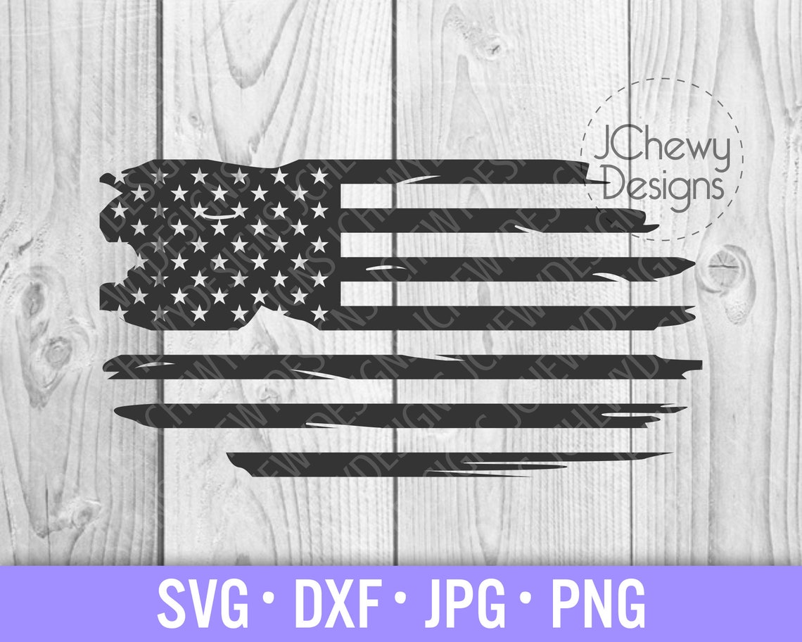 Distressed American Flag SVG USA Svg America Svg - Etsy