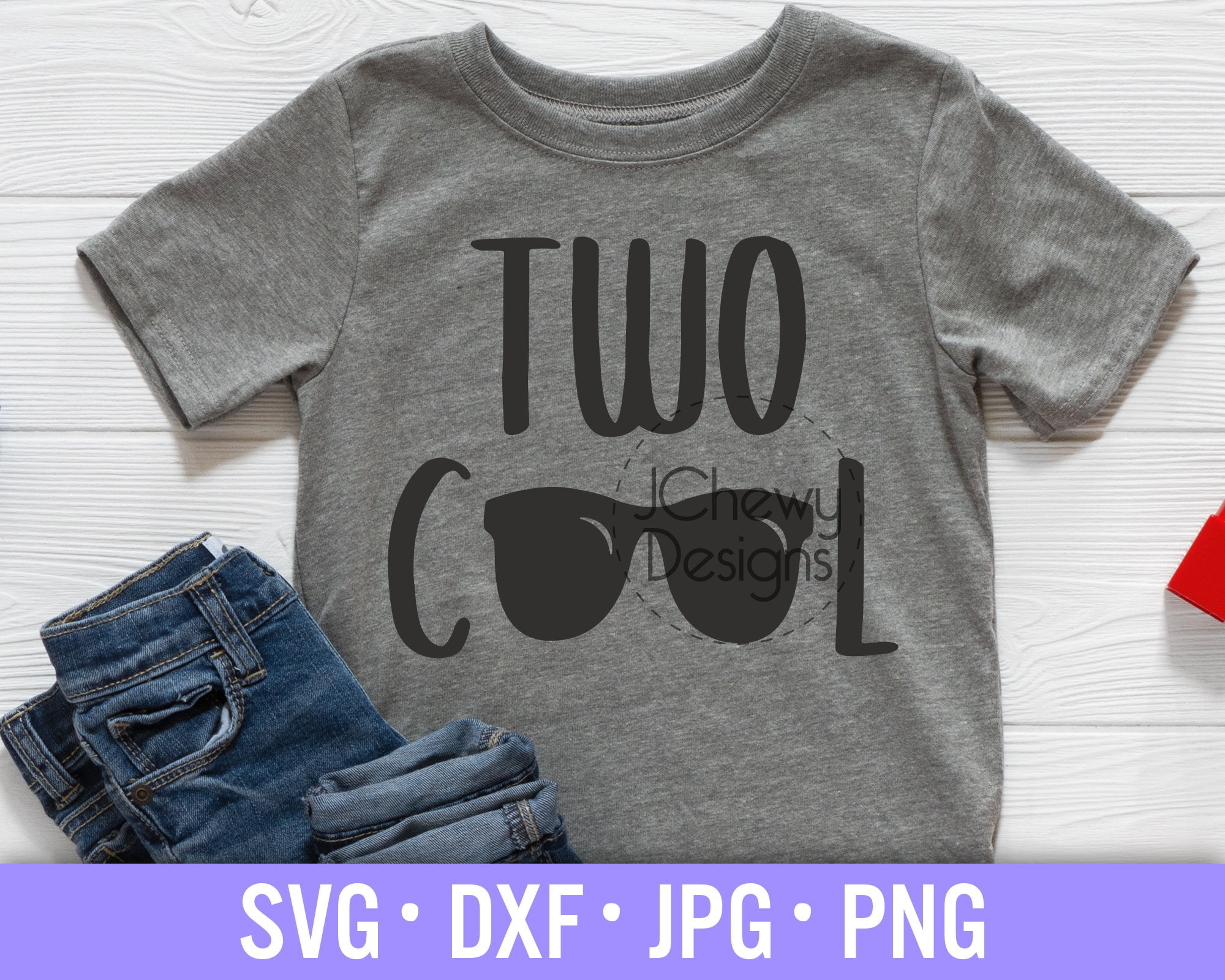 2nd Birthday SVG - Two Cool Svg - Birthday Svg - Second Birthday Svg ...