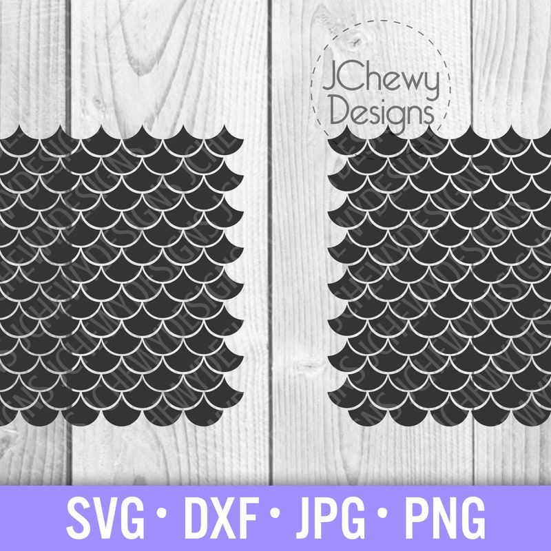 Fish Scale Stencil' - Etsy