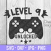 Level 9 Unlocked SVG - 9th Birthday Svg - Gamer Birthday Svg - Birthday ...