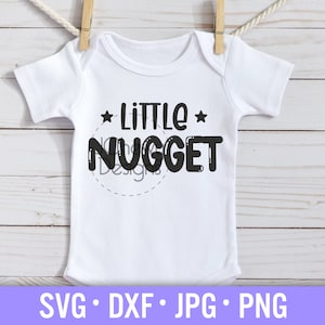 Little Nugget SVG - Baby Svg - Newborn Svg - Stud Muffin Svg - Svg, Dxf ...