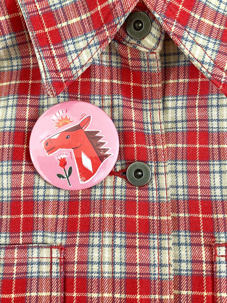 Animal Badges - Etsy