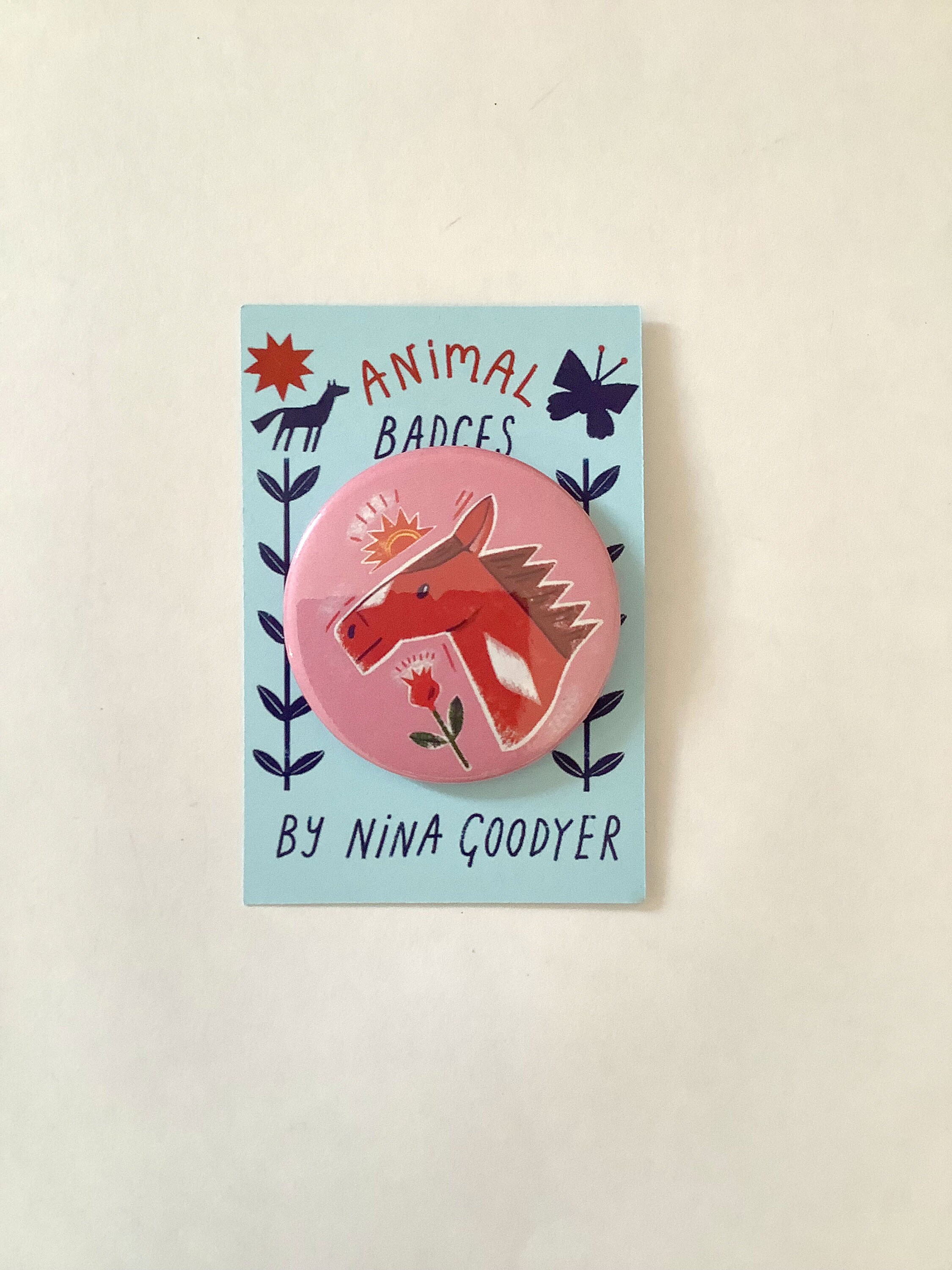 Animal Badges - Etsy