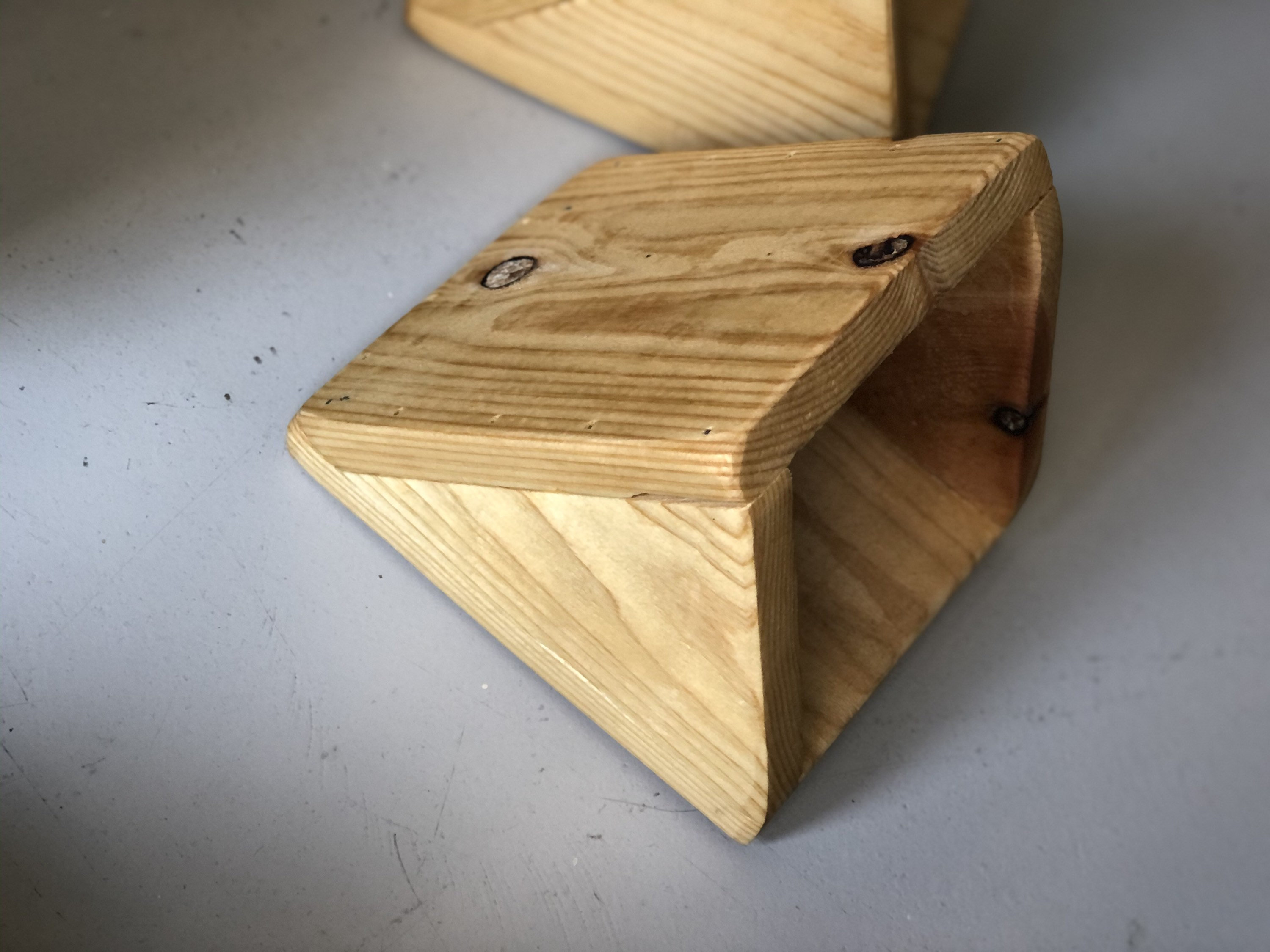 Set of Two Hand Made Wall Hanging Planters | Etsy