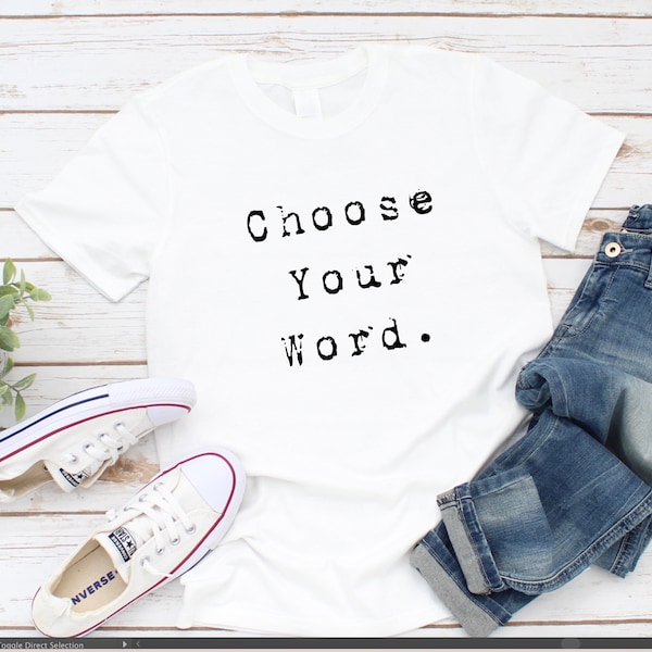 Your Word - Etsy