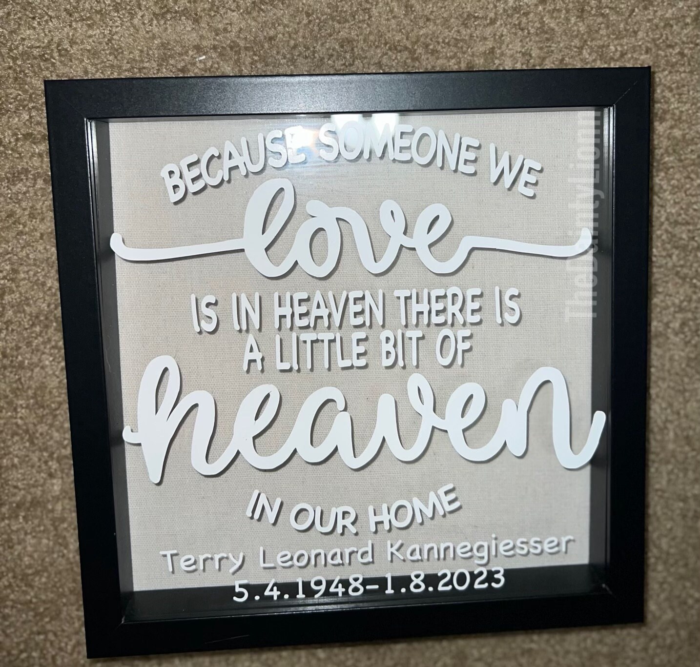 Because Someone We Love is in Heaven There is a Little Bit of Heaven in ...