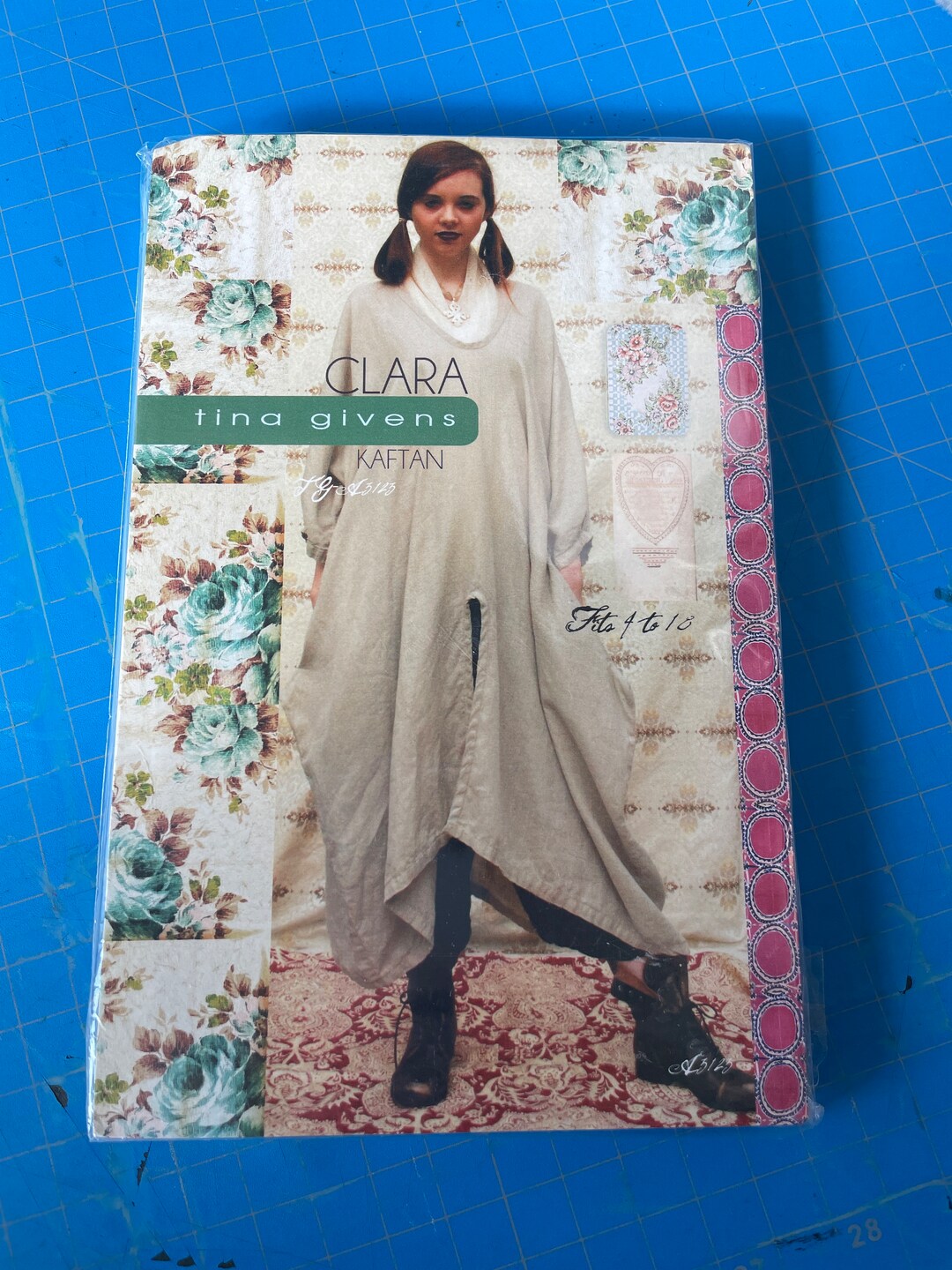 Clara Sewing Pattern Lagenlook Pattern by Tina Givens. All Sizes Listed ...