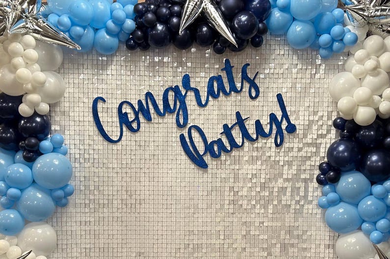 Custom Word Cut-outs for Photo Backdrops | Personalized Letter ...