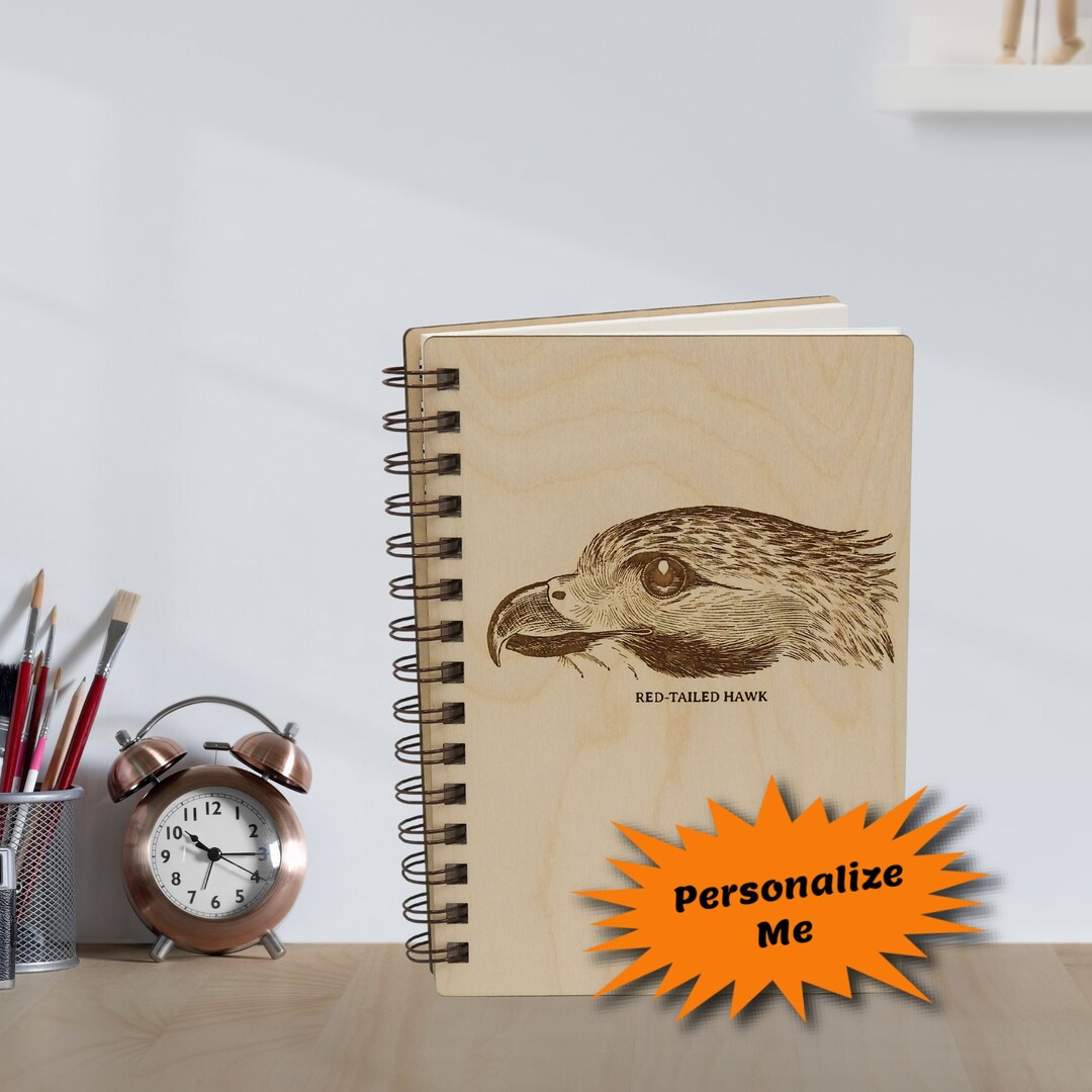 Red Tailed Hawk Notebook Journal, Guest Book, Sketchbook, Travel Diary ...