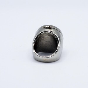 Vintage Paul Frank Scurvy Skull Metal Secret Compartment Ring Circa ...