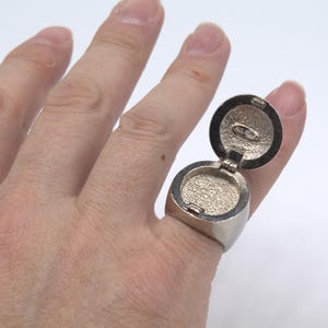 Vintage Paul Frank Scurvy Skull Metal Secret Compartment Ring Circa ...