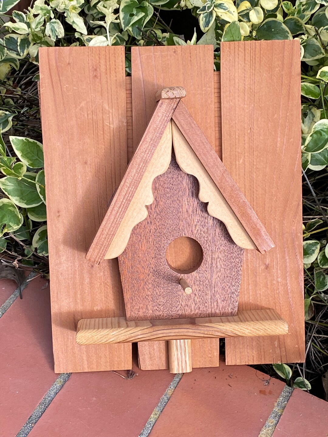 Birdhouse Wall Art - Etsy