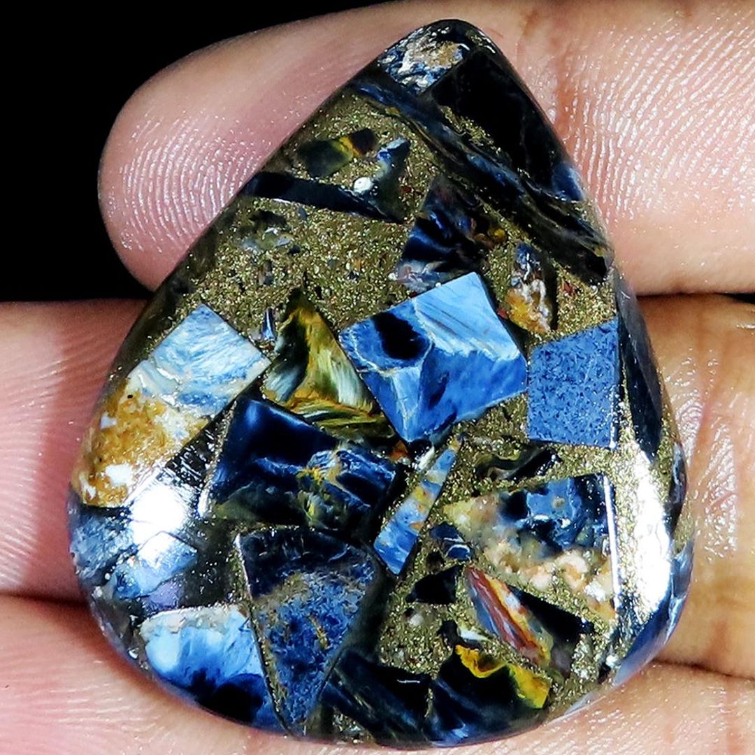 Copper Pietersite Gemstone | Mix Shape Cabochon Pietersite Stone ...