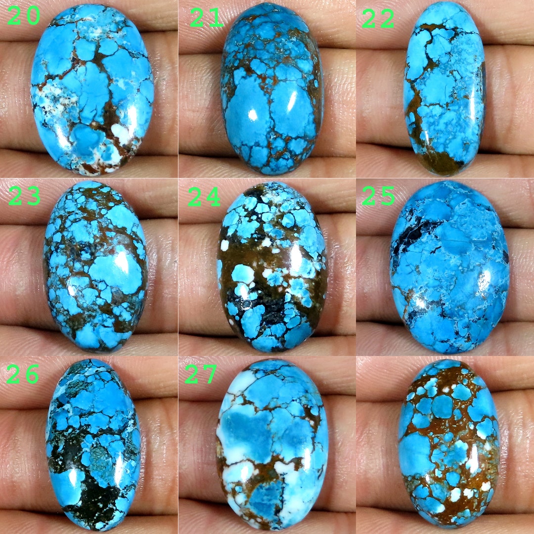 Tibet Turquoise Gemstone Mix Cabochon Tibet Turquoise Stone Loose ...