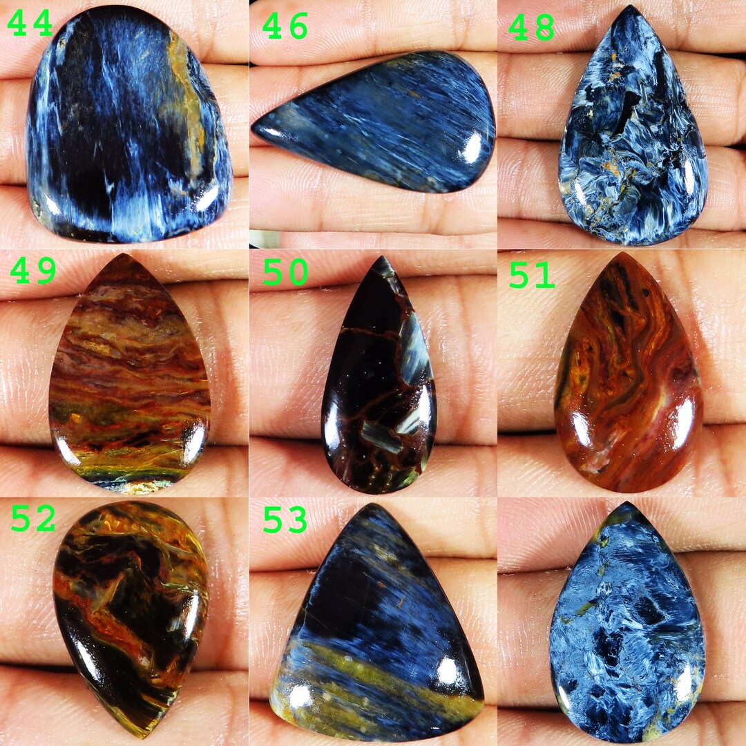 Natural Pietersite Gemstone Mix Shape Cabochon Pietersite Stone Loose ...