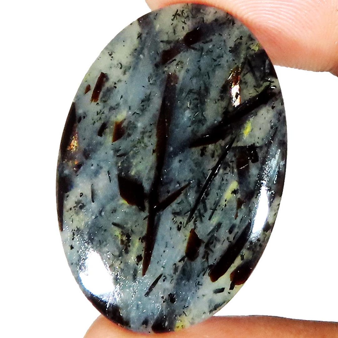 Natural Astrophyllite Gemstone | Mix Shape Cabochon Astrophyllite Stone ...