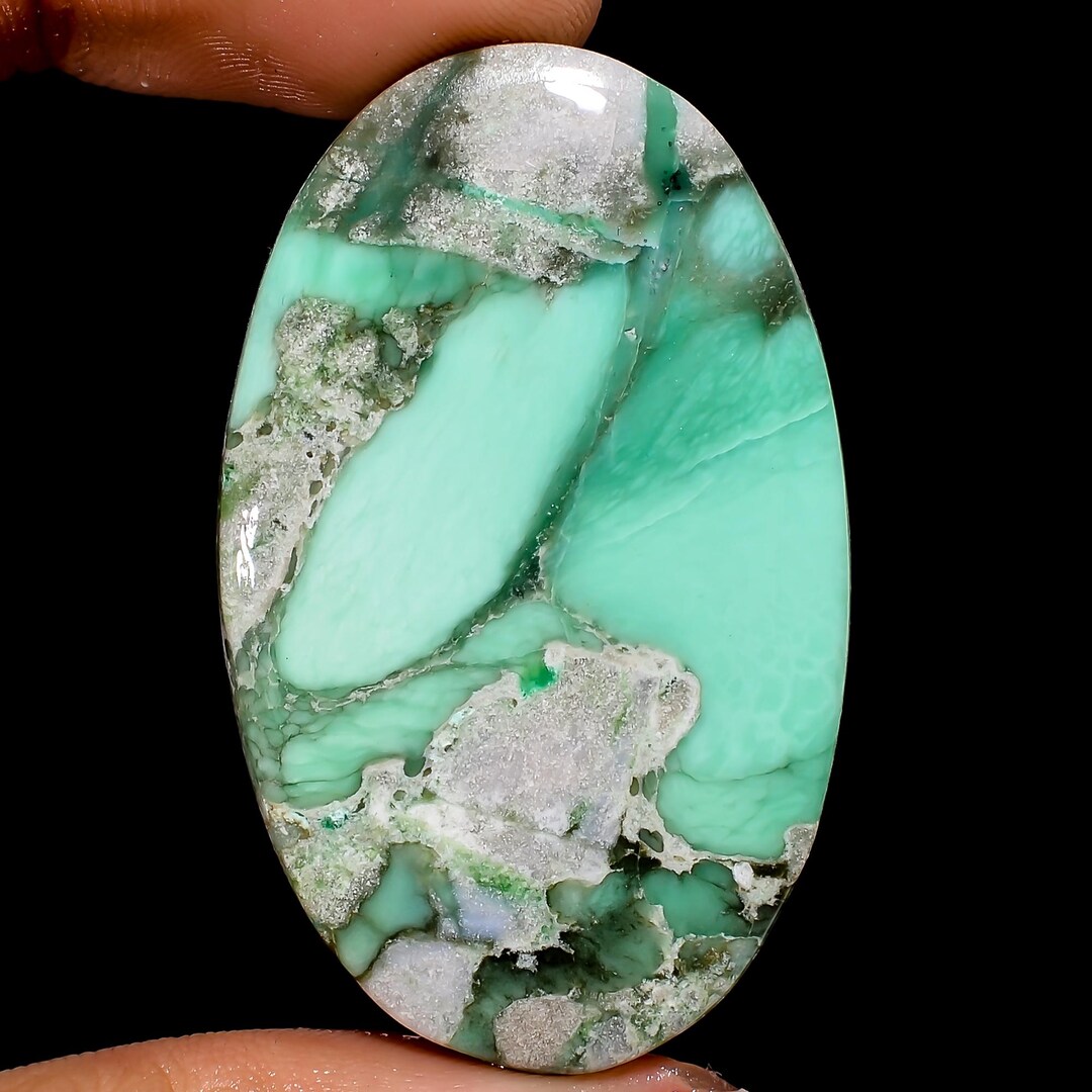 Natural Green Variscite Cabochon: Loose Gemstone, (jks-363) - Etsy