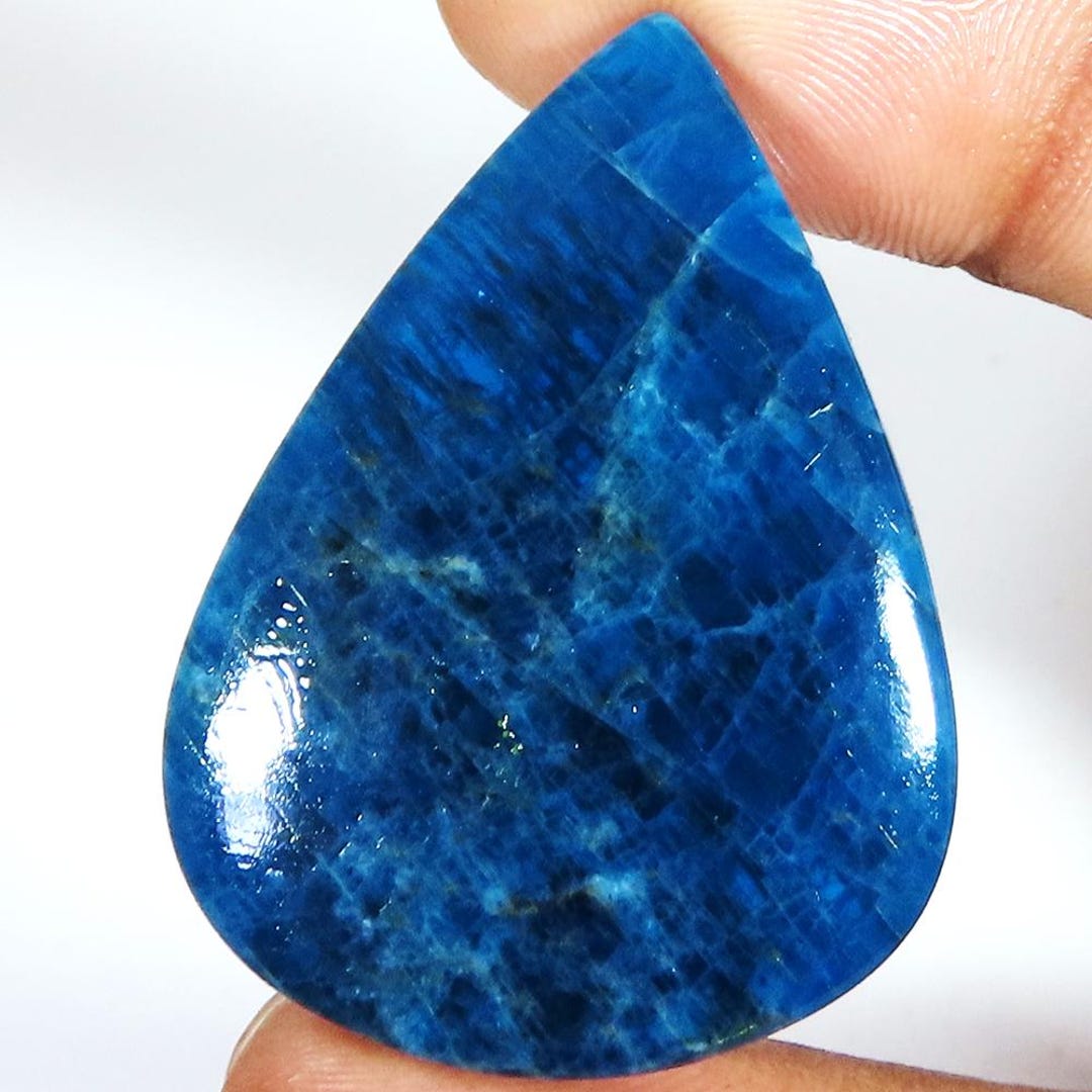 Natural Blue Apatite Gemstone | Mix Shape Cabochon Apatite Stone ...