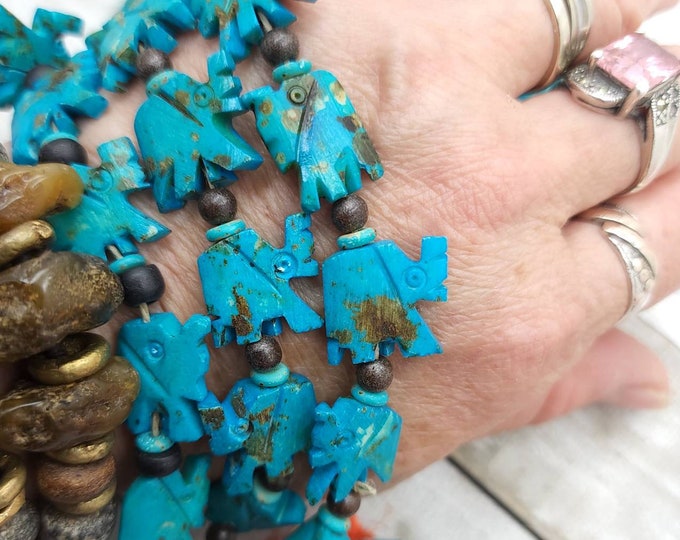 Elephant Bone Beads / Hand Carved Bone Elephant / Strand - Etsy