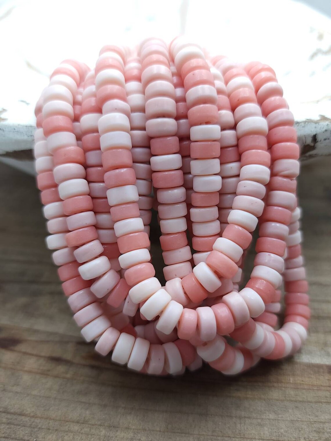 Beautiful Pink Beads Handmade by Artisans Thailand / 8mm - Etsy